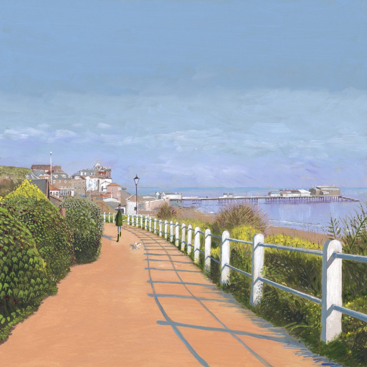 The Cliff Walk by Chris Ross Williamson | Fine Art Framed Prints
